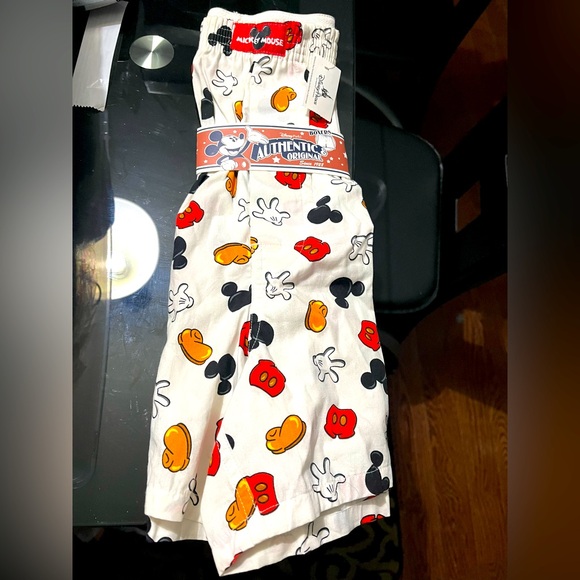 Disney | Underwear & Socks | Disney Mickey Mouse Boxers With Red And ...
